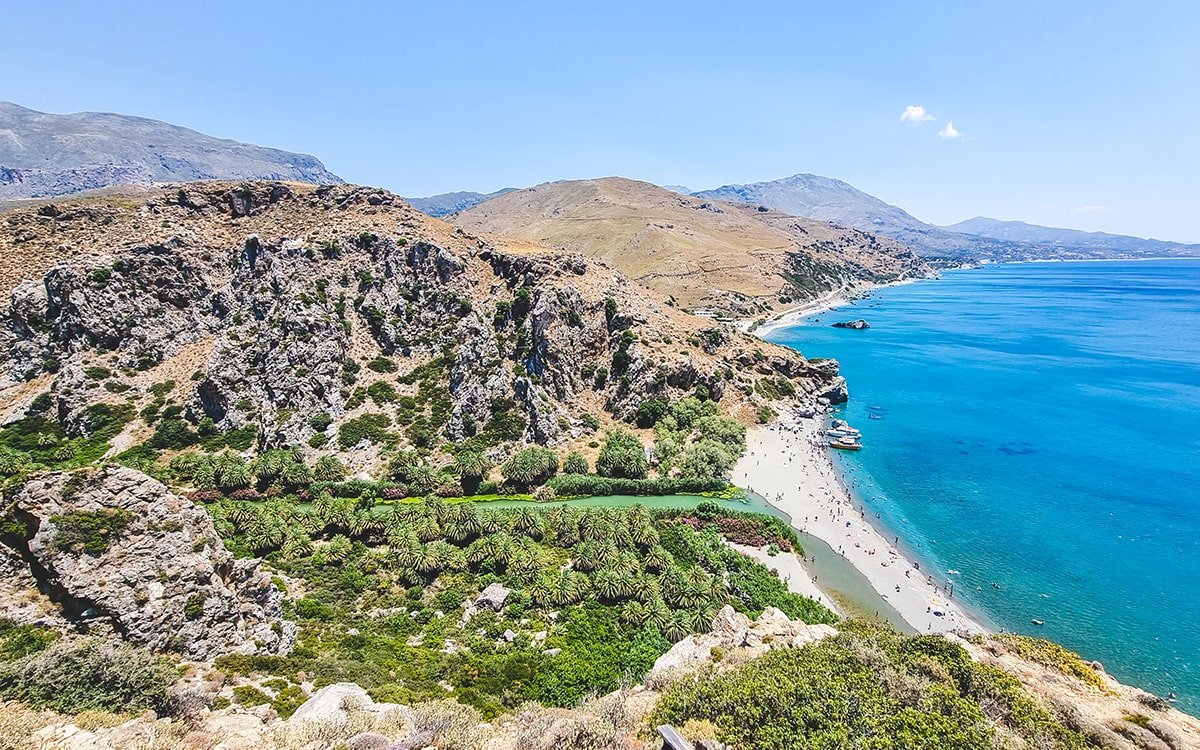 How to Reach and Enjoy Preveli Beach in Crete, Greece - Wander Anyway